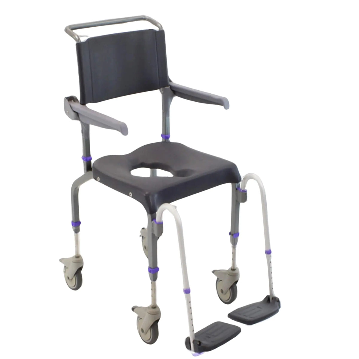 EZPZ AP Shower Commode Chair (Attaendant Propel) - Mobile Commode