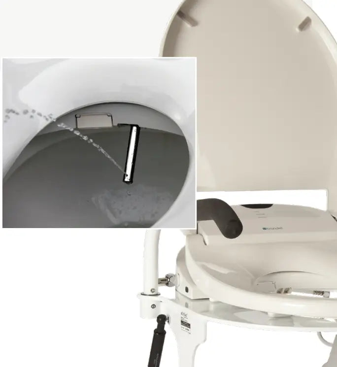 LiftSeat Electric Washing Bidet For Independence Powered Toilet Lift