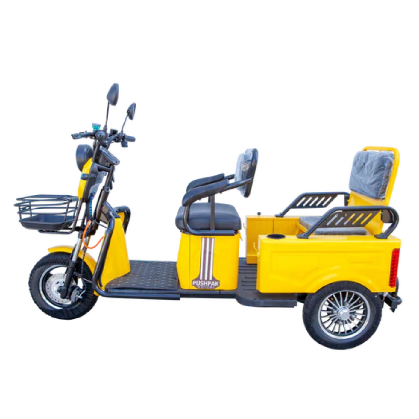 Pushpak 3000 Two-Person Electric Scooter - Mobility deluxe