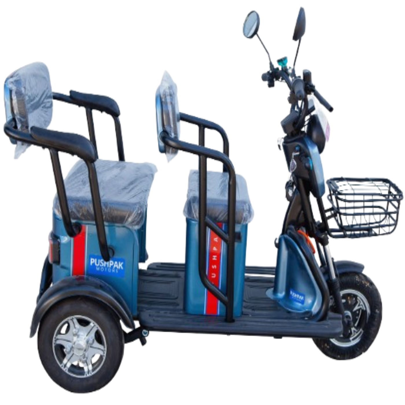 Pushpak 3500 2-Person Electric Trike Recreational Scooter