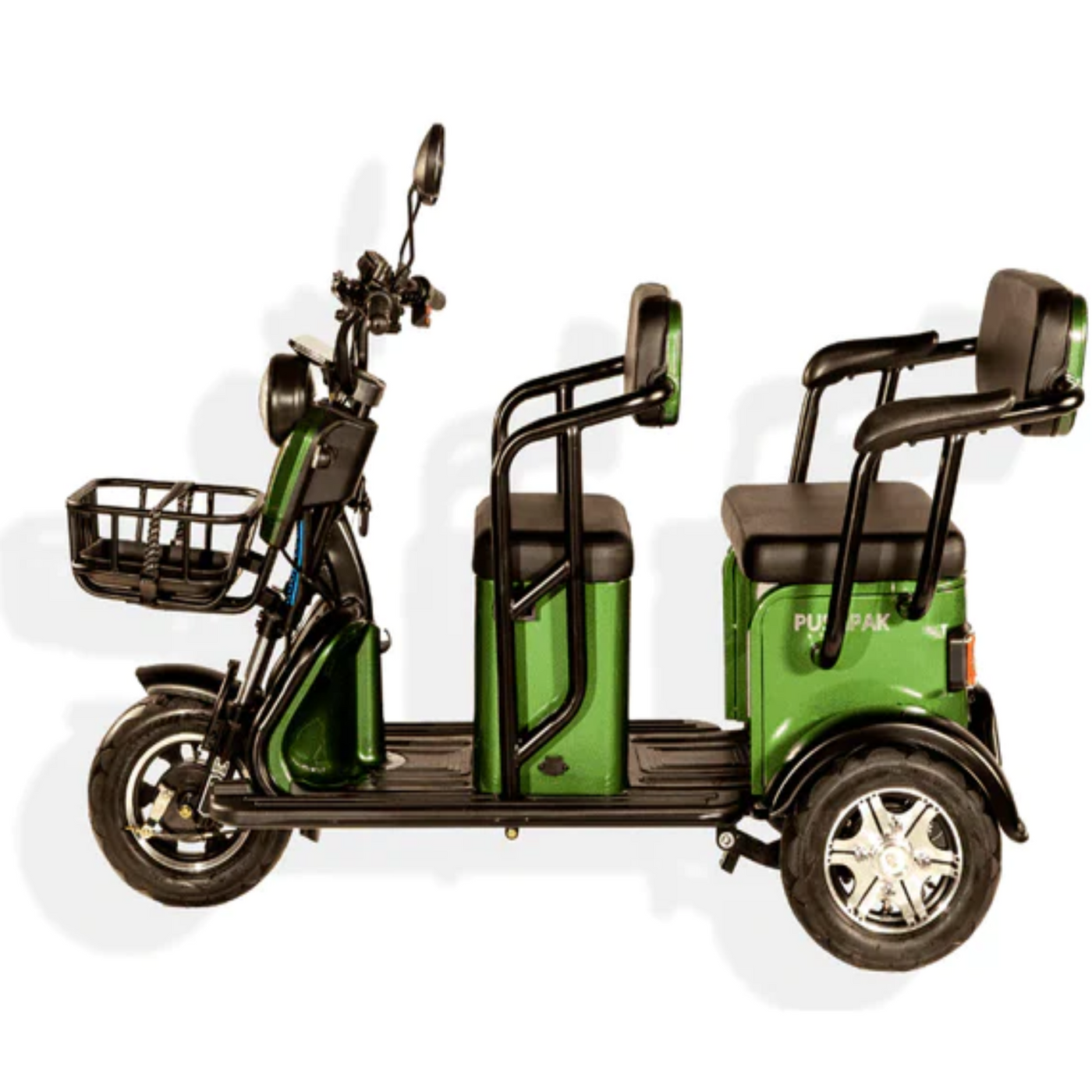 Pushpak 3500 2-Person Electric Trike Recreational Scooter