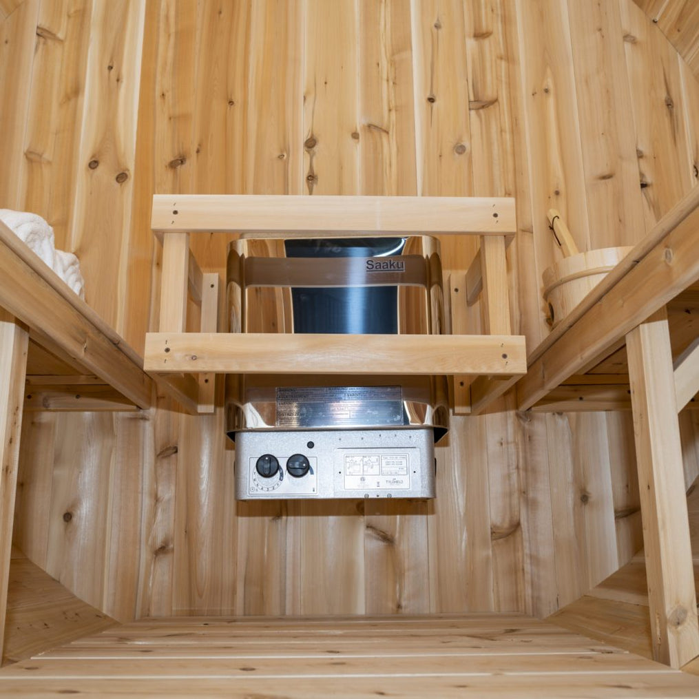 Dundalk Lesiure Canadian Timber Harmony Barrel Sauna CTC22W