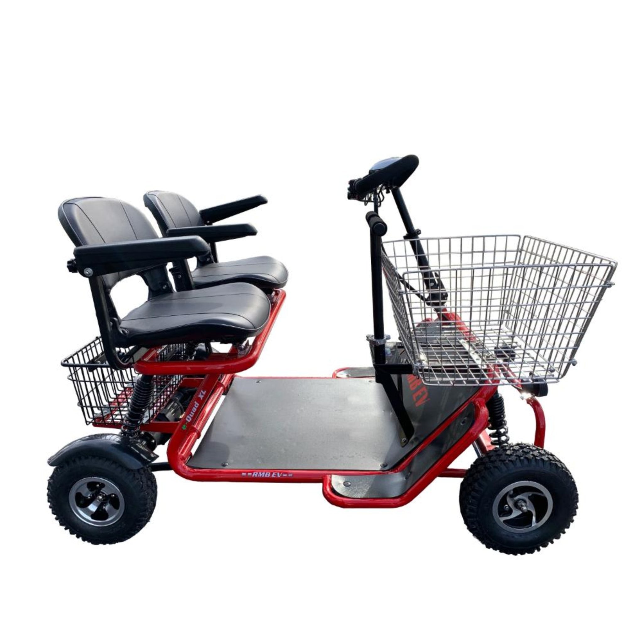 RMB EV E-Quad XL Mobility Scooter – Dual Seat Heavy-Duty Scooter