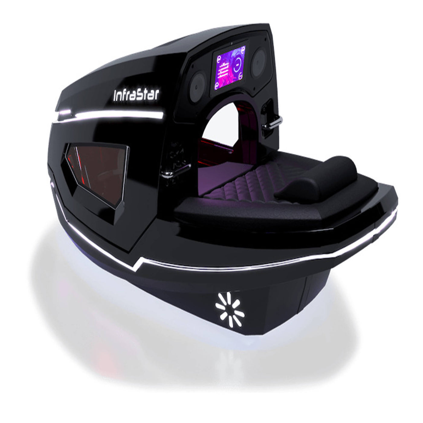 Vacuactivus InfraStar Exercise Bike with Infrared Heating